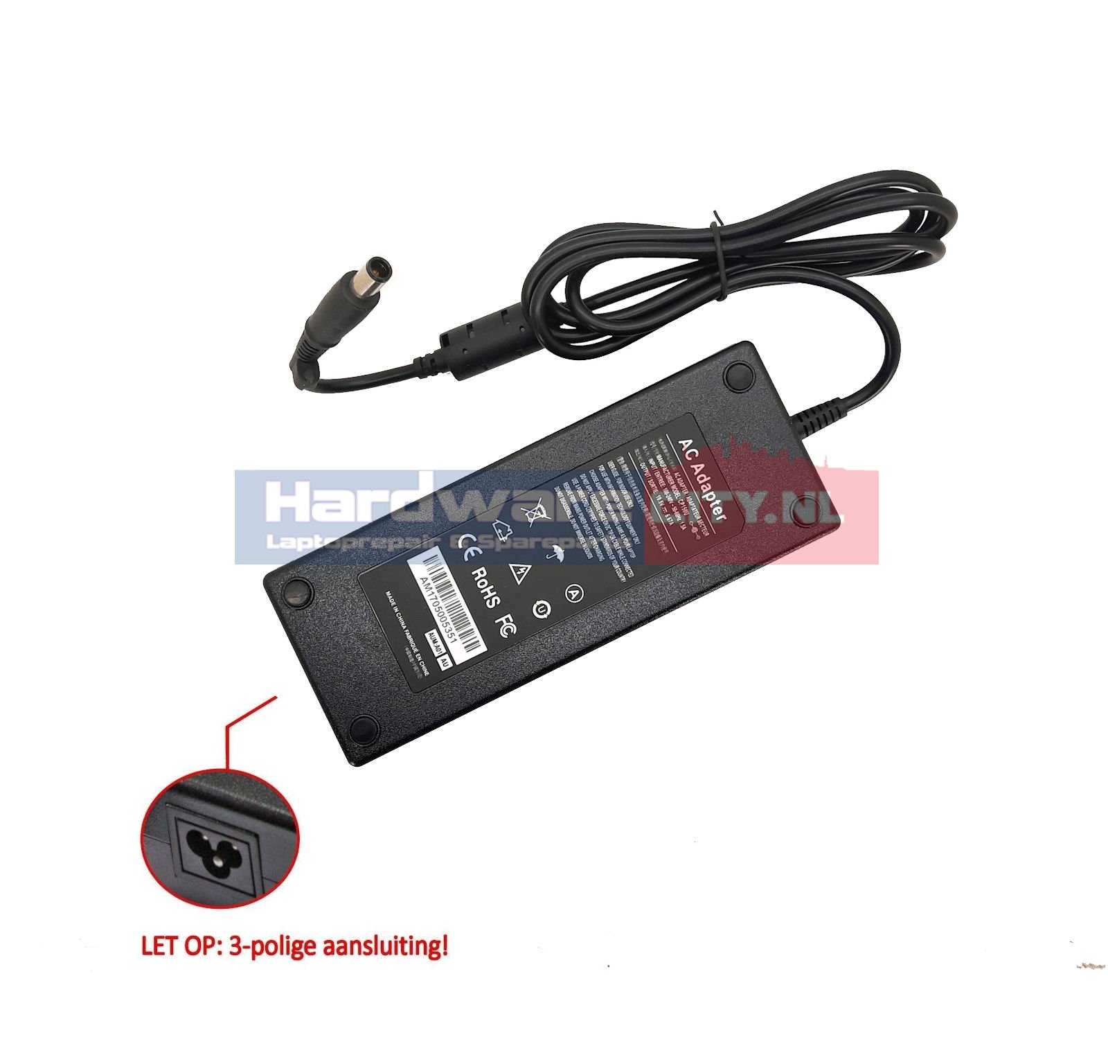 Dell AC Adapter HA130PM130 (130W) - Laptop reparatie en onderdelen