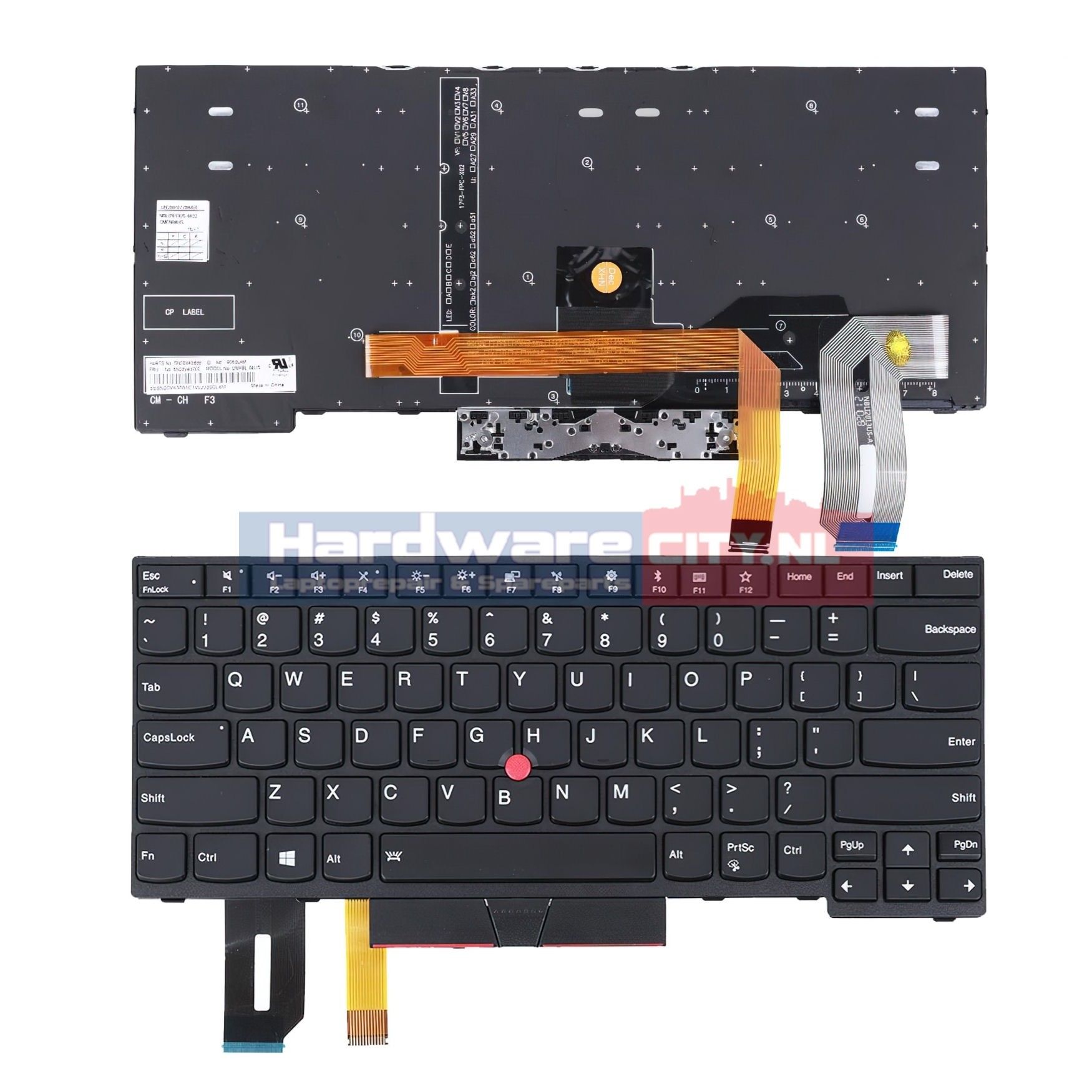 Lenovo ThinkPad E480 E490 L480 T490 US backlit keyboard - Laptop ...