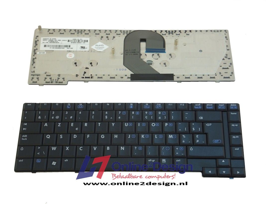 HP Business Notebook 6510b/6710b BE keyboard - Laptop reparatie en ...
